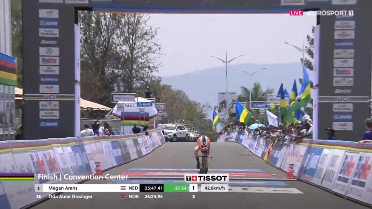 Megan Arens championne du monde U19 du chrono